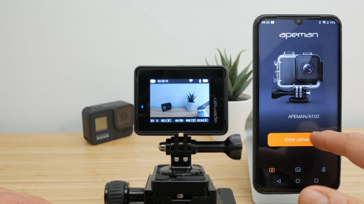 Apeman Trawo A100 action camera review | 4K 50 fps | vs GoPro - The ...