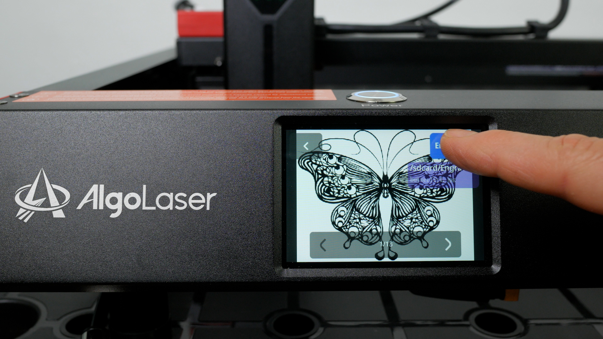 AlgoLaser Delta 22W Laser Engraver Cutter Review | Touch Screen, Smart ...